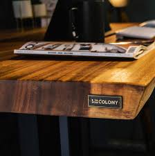 Designing a Content Creation Studio Around One High-Impact Wood Table ...