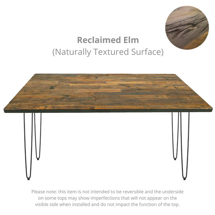 Reclaimed Elm Table – The Canadian Table Company