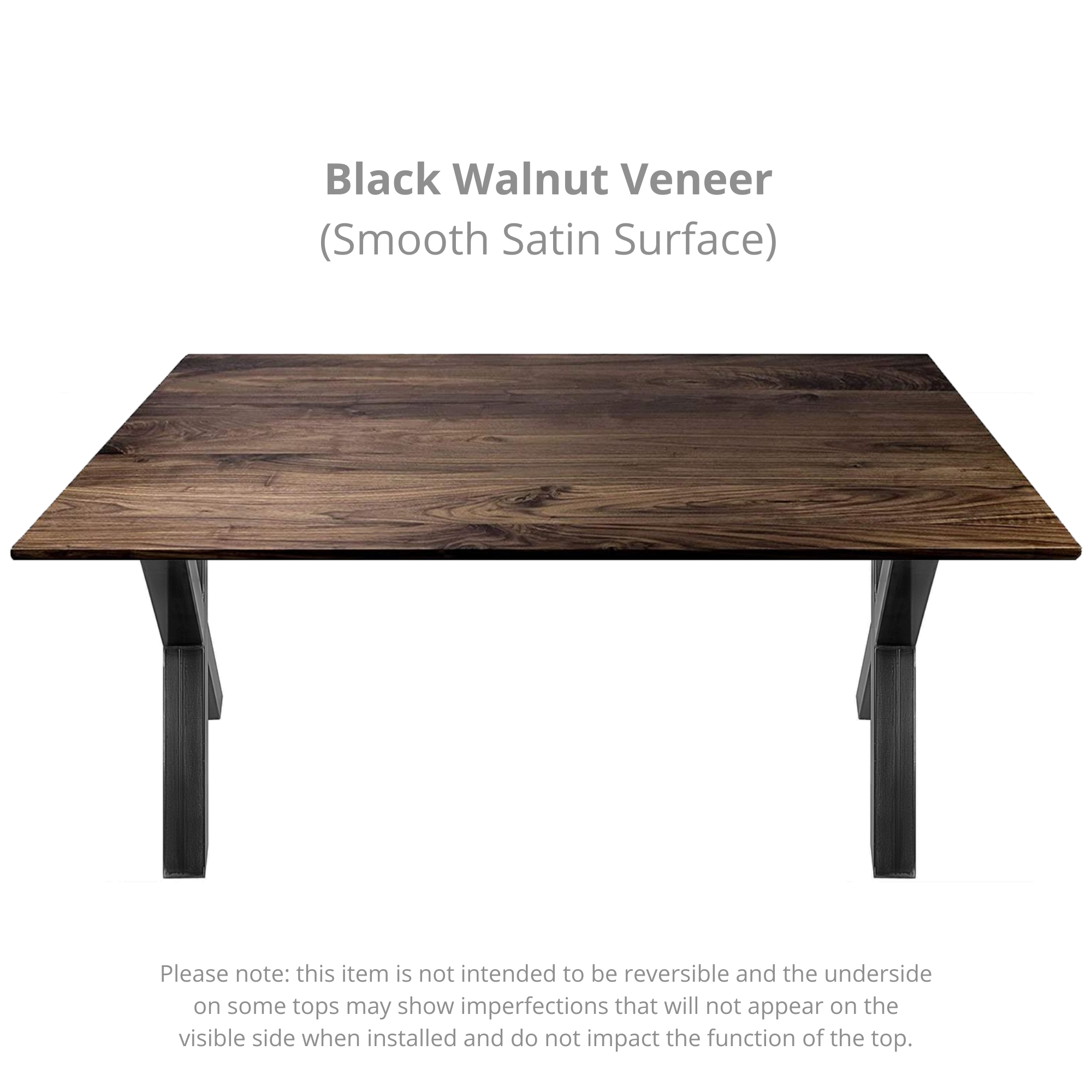 Walnut Veneer Table – The Canadian Table Company