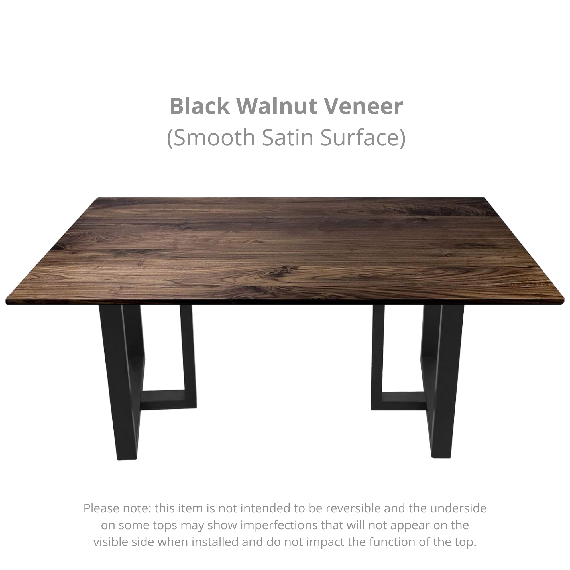 Walnut Veneer Table – The Canadian Table Company